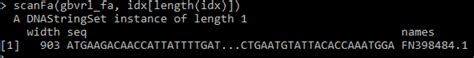 bug in windows version of rsamtools fasta sequence retrieval · issue