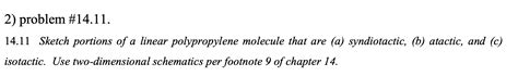 Solved 2 Problem 14 11 14 11 Sketch Portions Of A Linear
