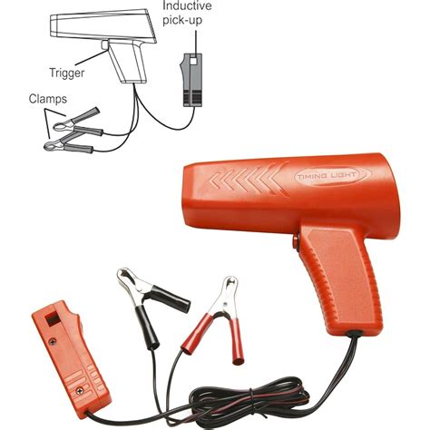 Professional Automotive Induction Timing Lamp Tester Firearm Engine Ignition Xenon Lamp