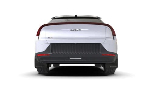 Rally Armor Black Ur Mud Flap White Logo Fits 2022 2025 Kia Ev6