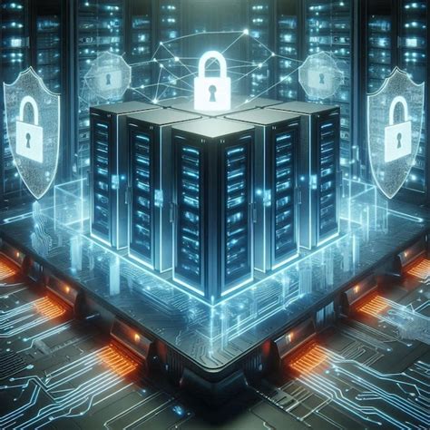 Abstract Cybersecurity Concept Design Premium Ai Generated Image