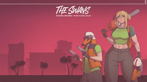 [commission] Hlm2 The Swans Wallpaper By Localspaghetto On Deviantart