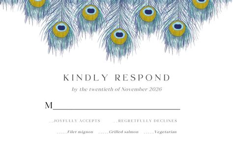 Peacock Feather Template Printable Card Invitation Peacock Feathers