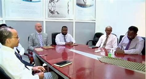 Signature De Contrat Entre Lansie Et La Société Djibouti Mobile Id