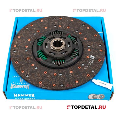 Диск сцепления ведомый ПАЗ-3204, МАЗ, MAN дв. Cummins 362WGTZ 1-1/2 ...
