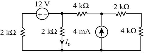 Use Nortons Theorem To Find I O In The Circuit In Fig P553 Bartleby