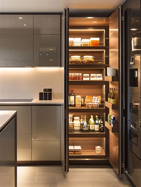 Maximizing Your Kitchen Space 124 Ingenious Pantry Cabinet Designs For