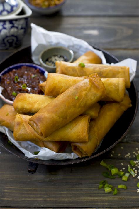 Veg Spring Roll Recipe Fun Food Frolic