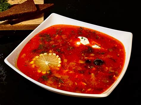 Солянка мясная классическая