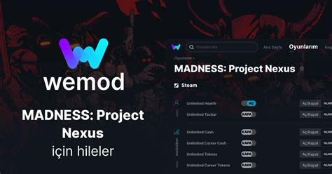 Pc Içinmadness Project Nexus Hileler Ve Öğreticiler Wemod