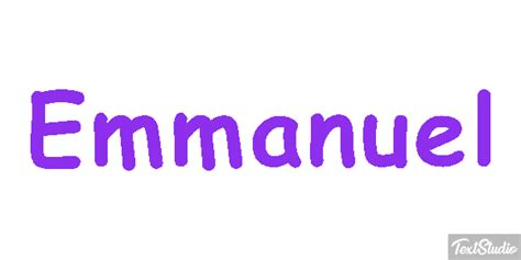 Emmanuel Name Animated  Logo Designs