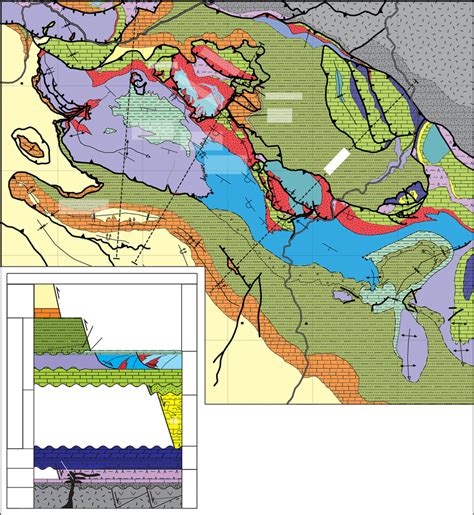 Geology Of The Cotiella Thrust Sheet A Chronostratigraphic Diagram Of
