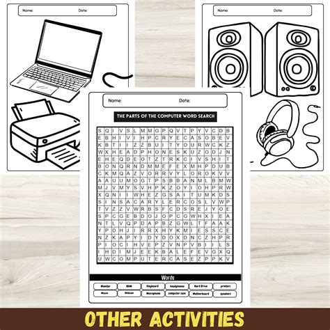 Label The Parts Of The Computer Computer Components Labeling Worksheet Made By Teachers