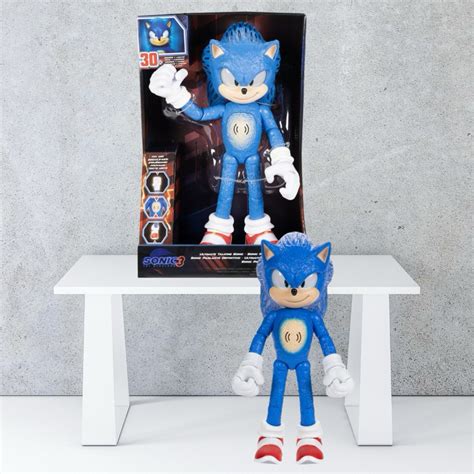 Sonic The Hedgehog 3 Ultimate Talking Sonic 12 Inch Figure Features 30