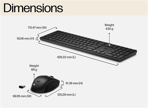 Hp 655 Wireless Keyboard Mouse Combo Us 4r009aa Aba 40 Off