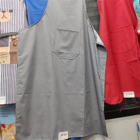 Kitchen Appron With Front Pocket Color And Design May Vary Np