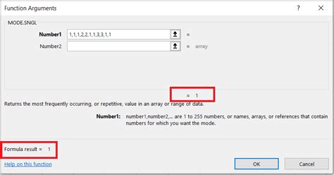 Mode Sngl Function Formula Examples How To Use Wall Street Oasis