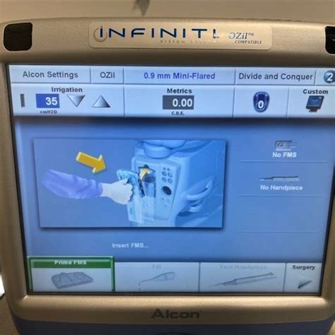 Used Alcon Infiniti Infiniti Alcon Vision System Cataract Extraction