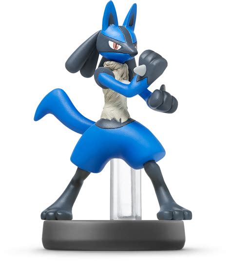 Lucario Amiibo Png Super Smash Bros Amiibo Lucario Clipart Large