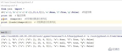 Python 序列化和反序列化 编程语言 亿速云