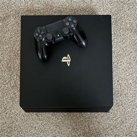 Sony Video Games And Consoles Sony Black Playstation Pro Console With