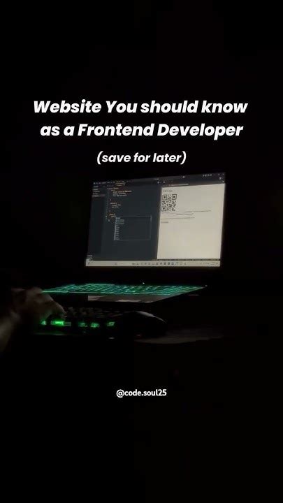 Website You Should Know As A Frontend Developer Code And Soul