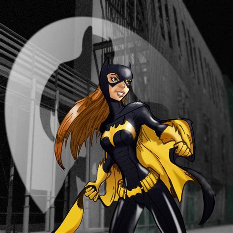 Batgirl Color By Thedoodlebags On Deviantart