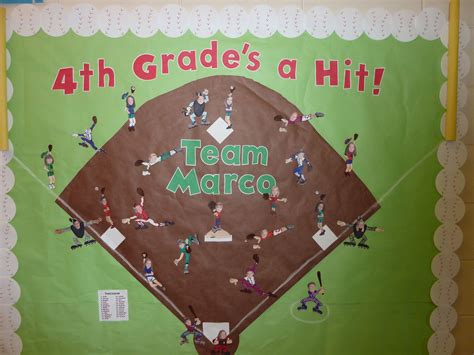 Baseball Themed Bulletin Board Ideas At Barbara Rojas Blog