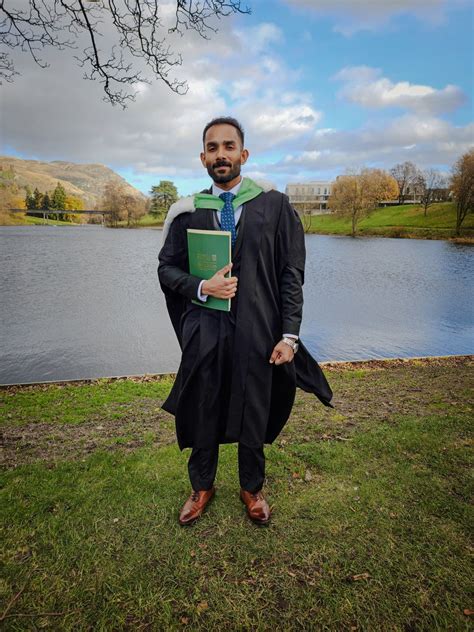 I Am Pleased To Share That I Have Graduated From The University Of Stirling With A 𝐌𝐚𝐬𝐭𝐞𝐫 𝐨𝐟