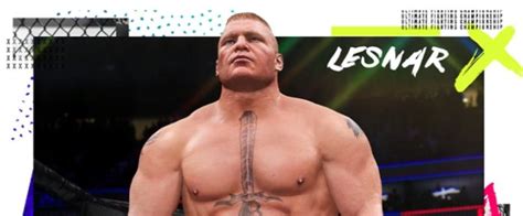 Brock Lesnar Now Available In Ea Ufc 4