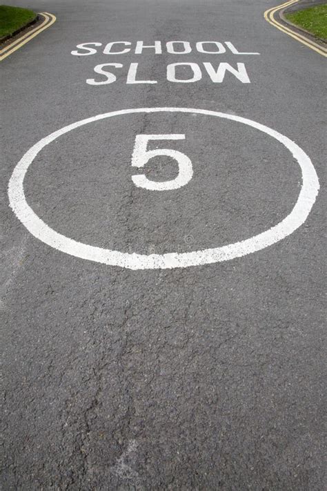 Slow Traffic Sign Stock Image Image Of Communication 17532527