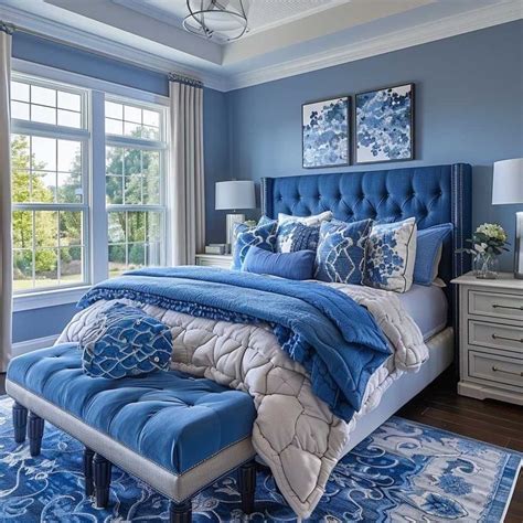 Pin By 🩷𝕶𝖗𝖎𝖘🩷 On Home Is Where The Heart Is ️ Blue Bedroom Design