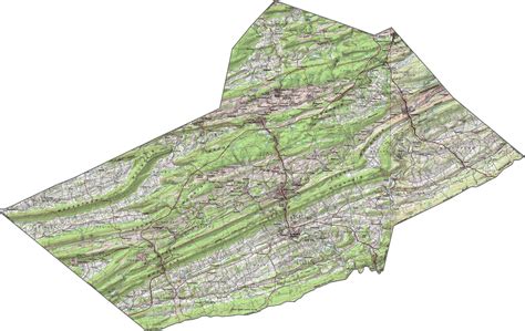 Schuylkill County Map Pennsylvania Us County Maps