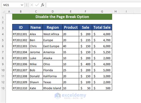 How To Remove Print Lines In Excel 4 Ways Exceldemy