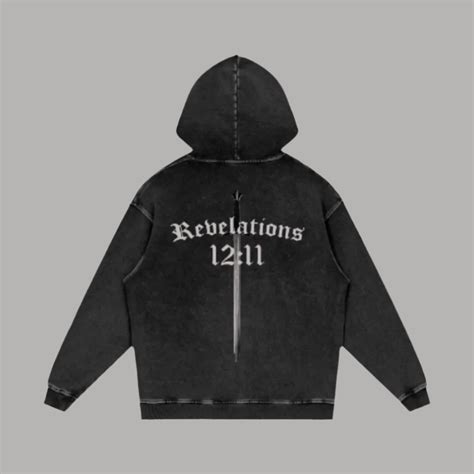 Testify Revelations 1211 Acid Wash Hoodie