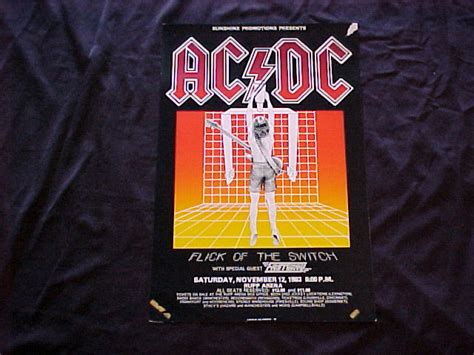 Ac Dc Flick Of The Switch Tour