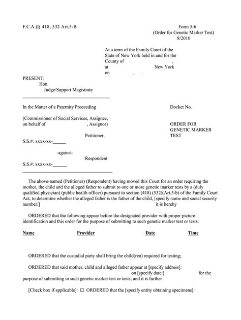 Genetic Marker Testing