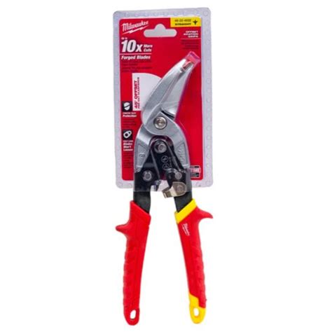 Ножницы Milwaukee 45 градусов по металлу Прямой рез New 48224532