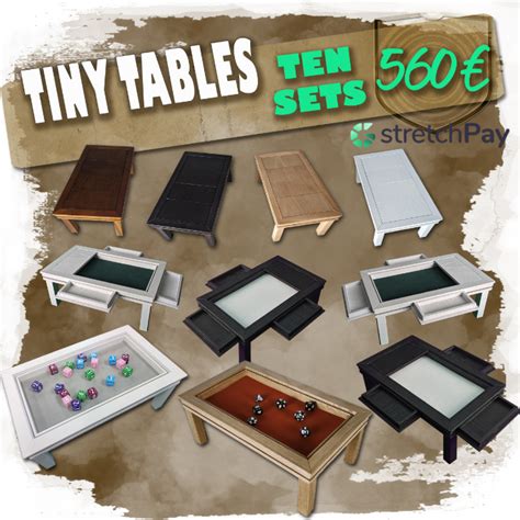 Tiny Tables By Mesasparajuegos Gamefound