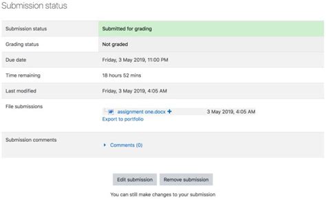 Using Assignment Moodledocs