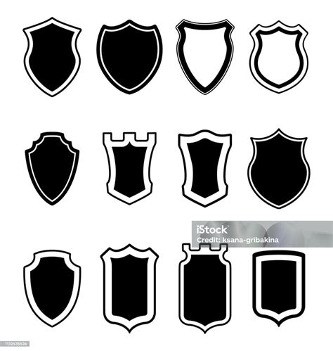 Logo Crest Shapes