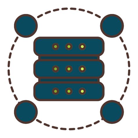 Database Generic Outline Color Icon Database Generic Outline Color Icon