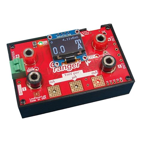 LowPowerLab CurrentRanger Current Sensing Amplifier Without Display
