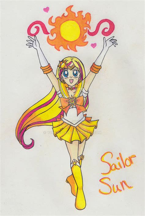 Sailor Sun Revamped And In The Raw By Yuni Naoki On Deviantart
