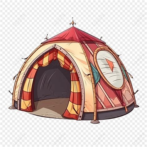 텐트 만화 절묘한 재료장식 패턴천막 장식패턴 Png 일러스트 무료 다운로드 Lovepik