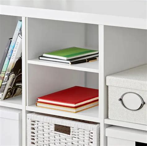 Ikea Kallax Insert With 1 Shelf Compact Storage Organizer Modular
