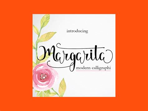 Margarita Handwritten Font By Masterbundles On Dribbble
