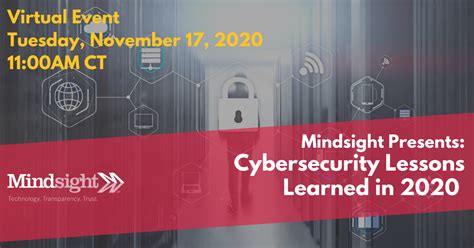 Cybersecurity Lessons Learned In 2020