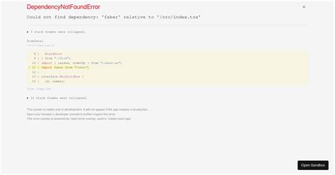 React Typescript Codesandbox