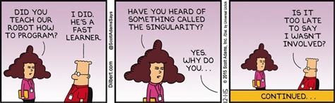 Dilbert Teaches Robot To Code Robohub